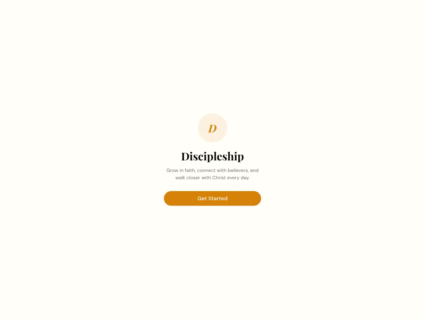 Discipleship App