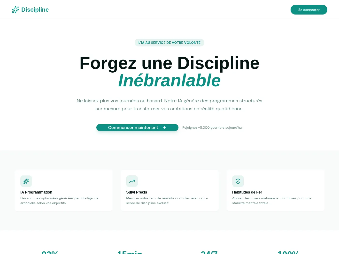 Discipline Day Planner
