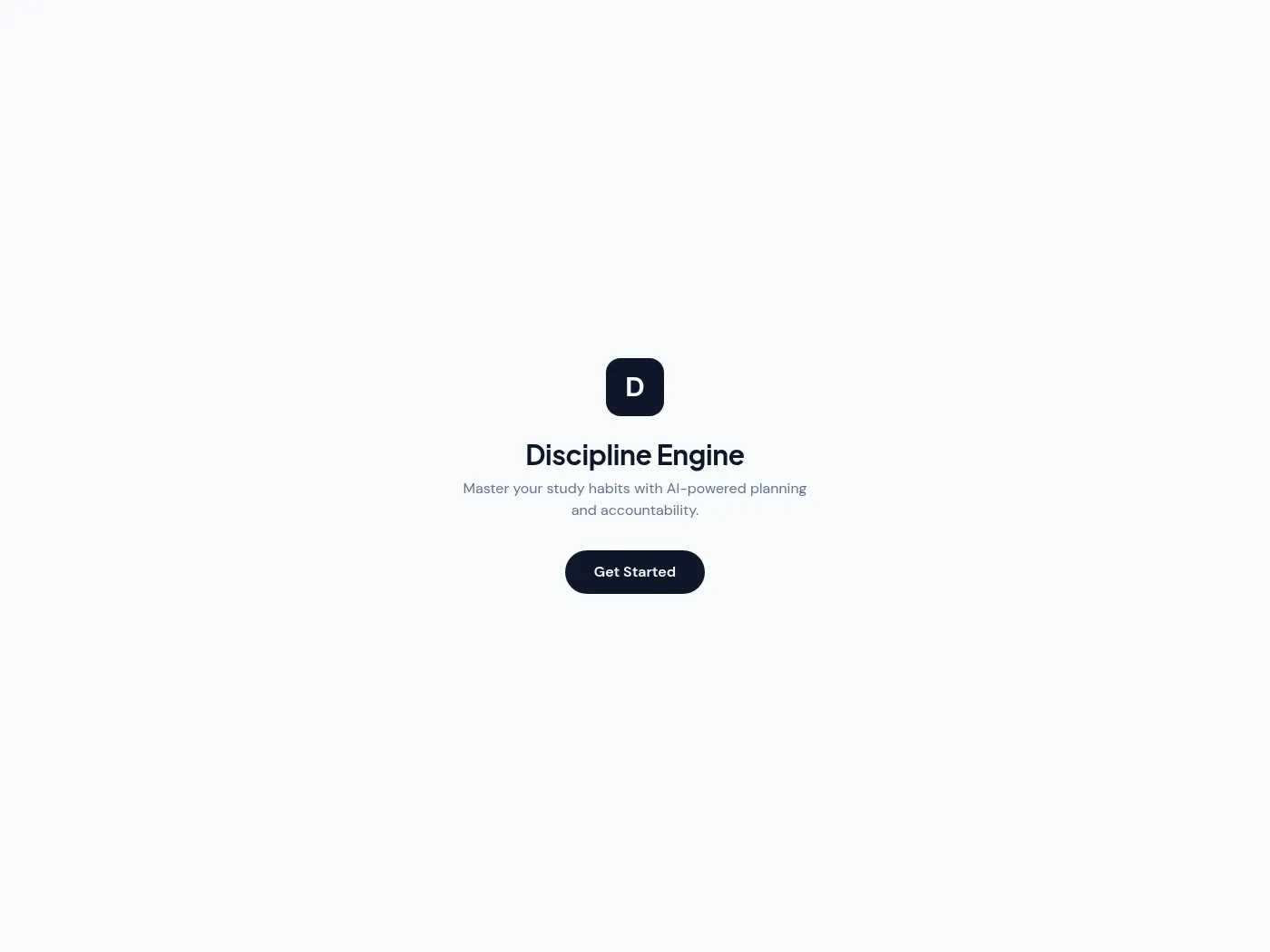 Discipline Engine