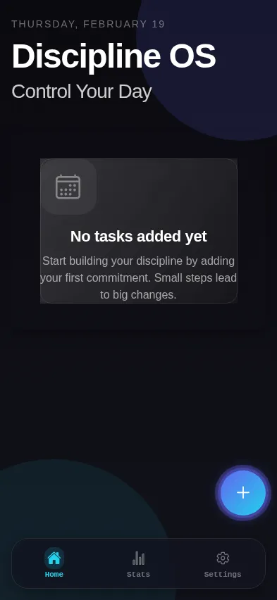 Discipline OS Mobile