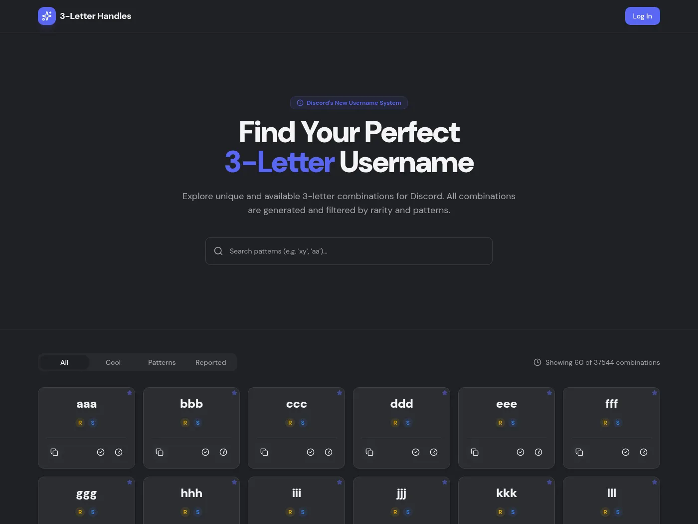 3-Letter Discord Handles