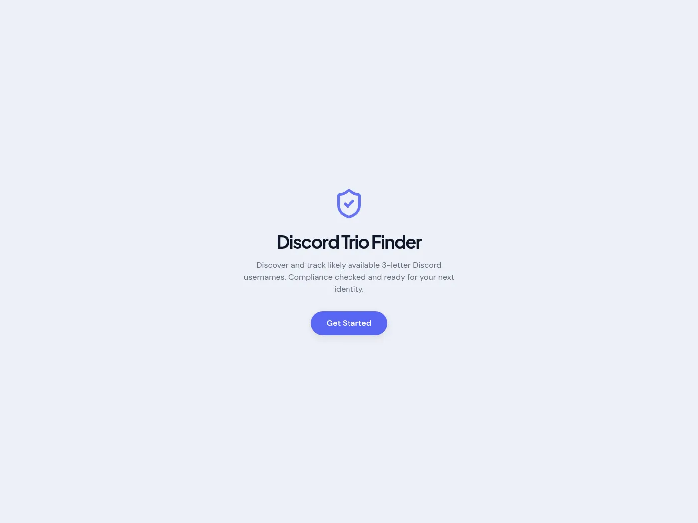 Discord Trio Finder