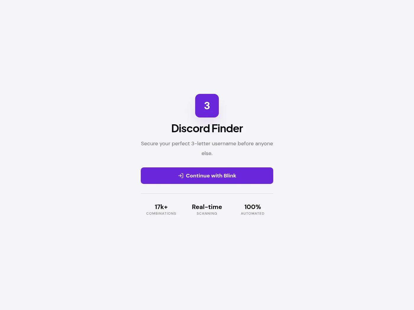 Discord Username Finder