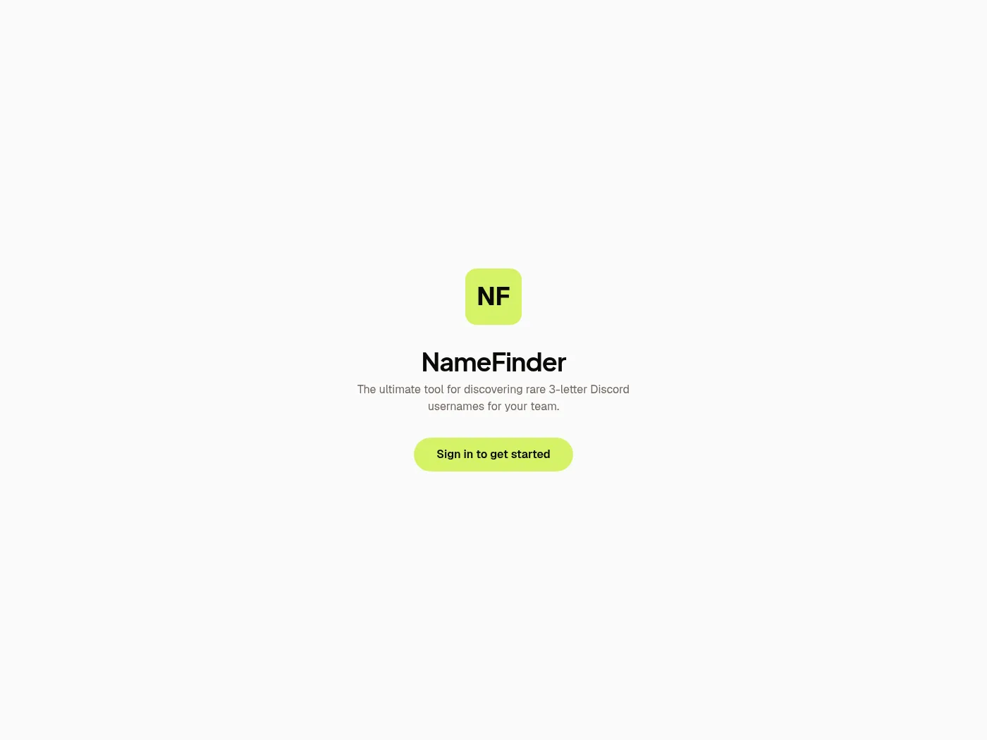 Discord NameFinder