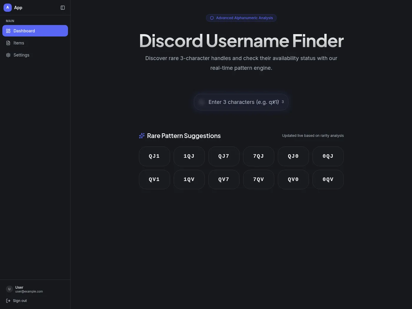 Discord Username Finder