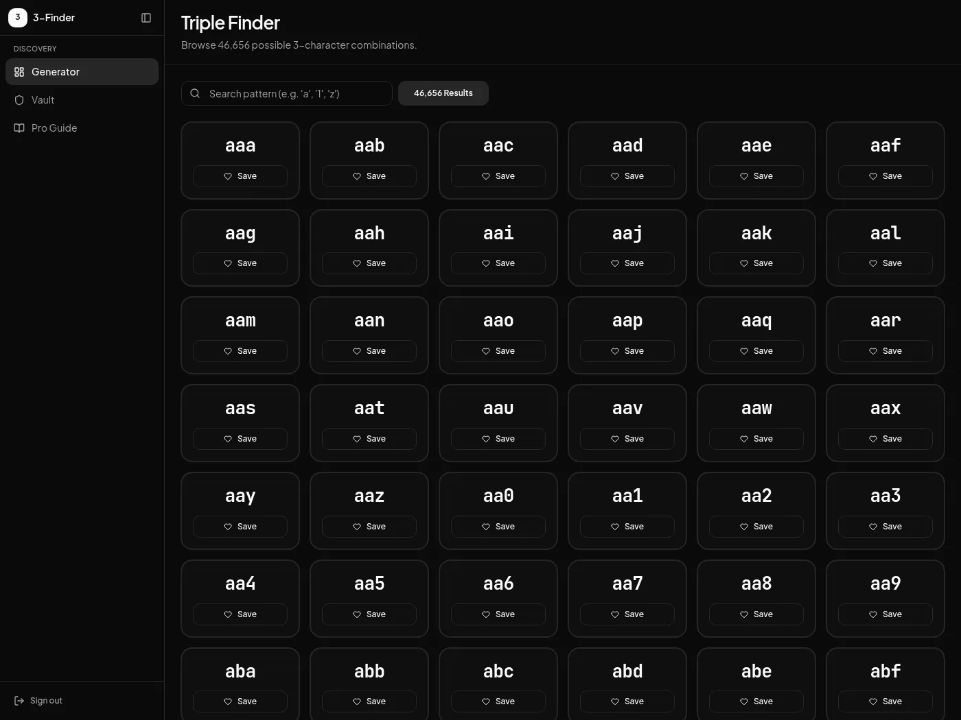 Triple Discord Finder