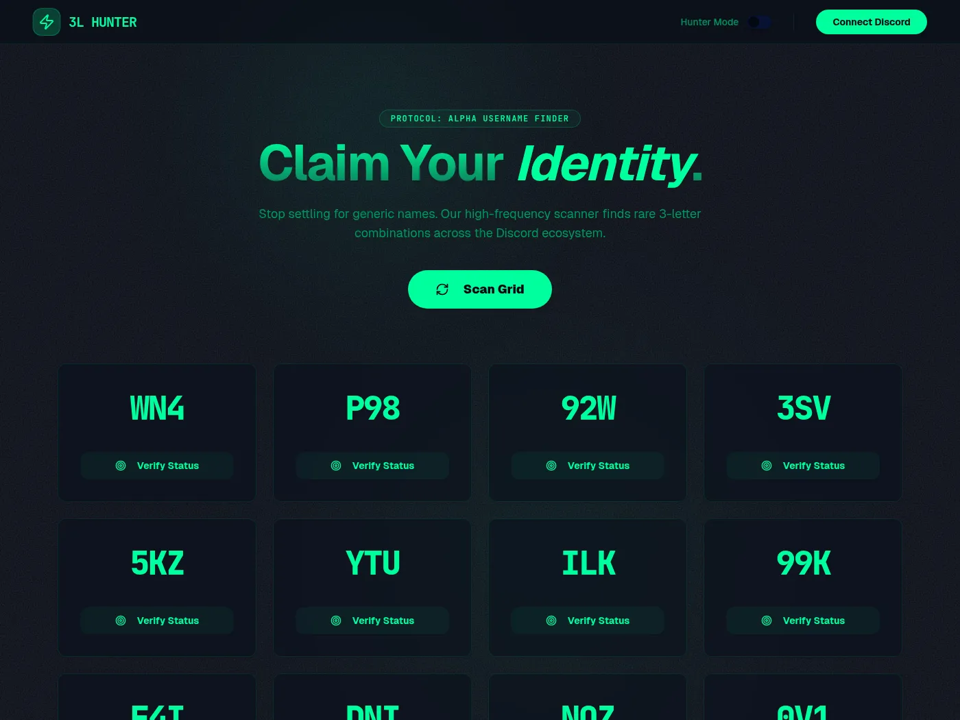 Discord 3L Finder