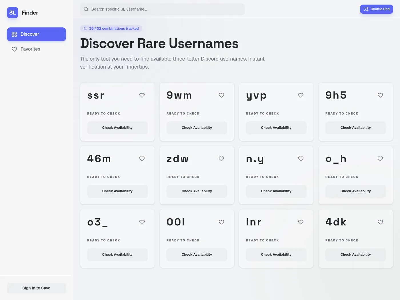 Triple L Discord Finder