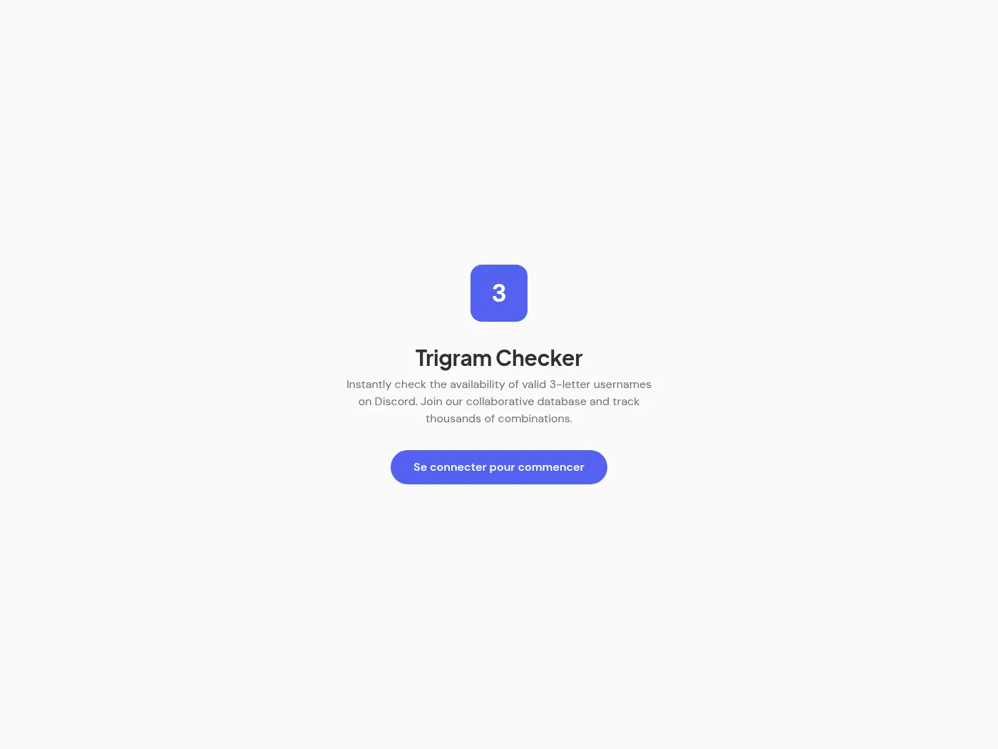 Discord 3-Letter Checker