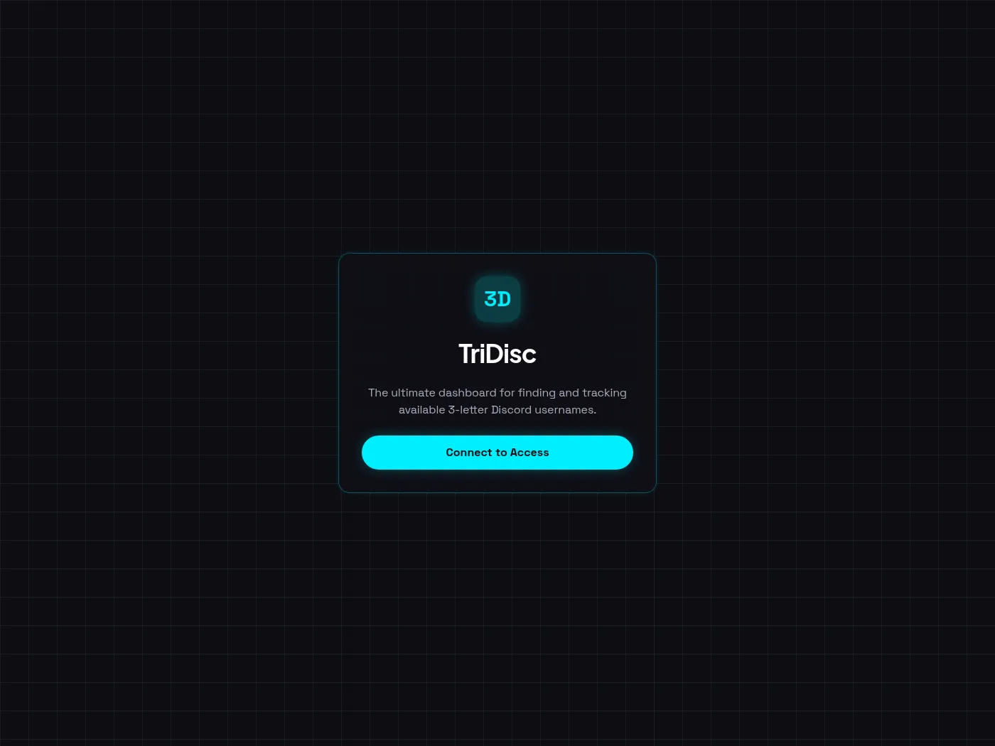 Discord 3-Letter Finder