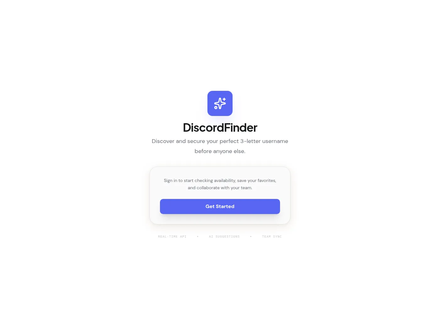 Discord 3-Letter Finder