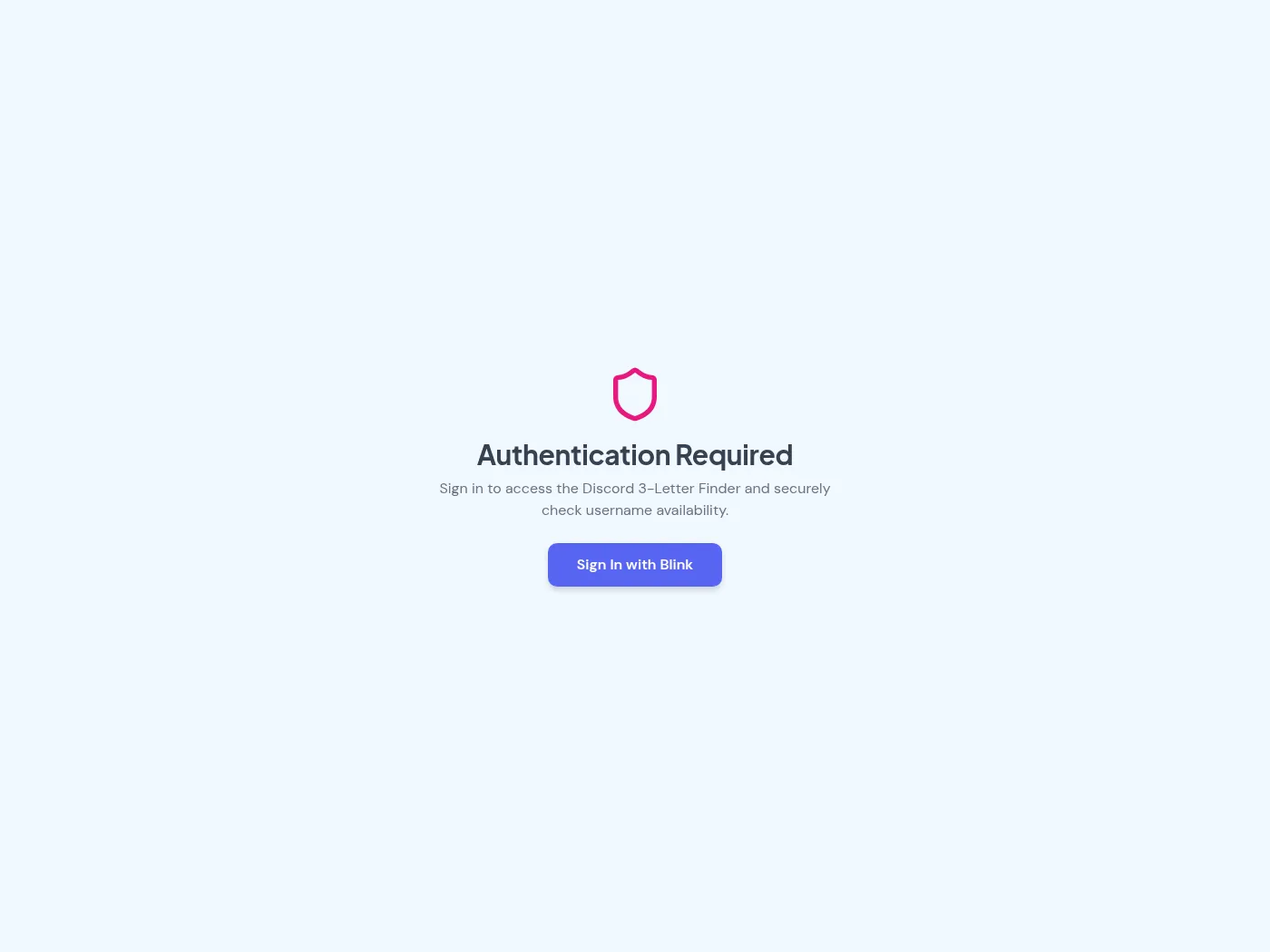 Discord 3-Letter Finder
