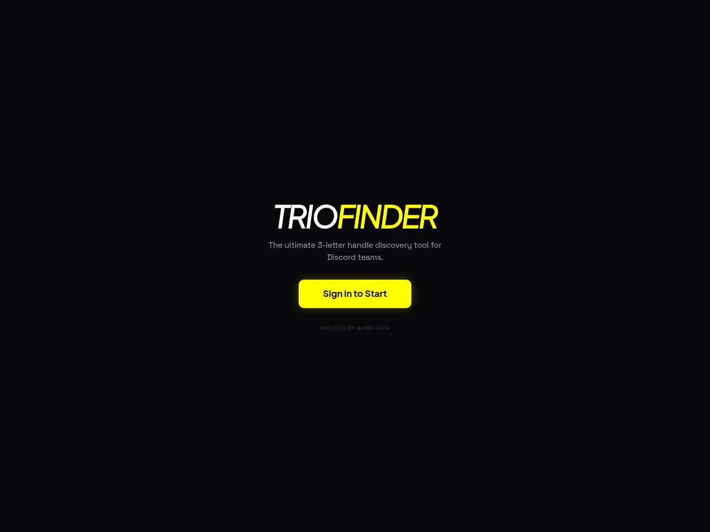 Discord TrioFinder