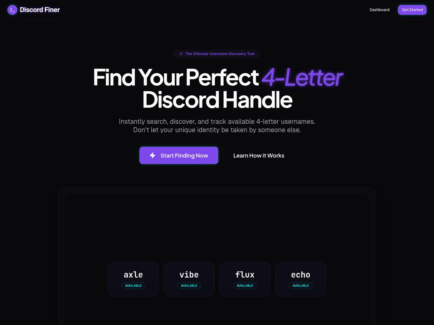 Discord Finer 4L Finder