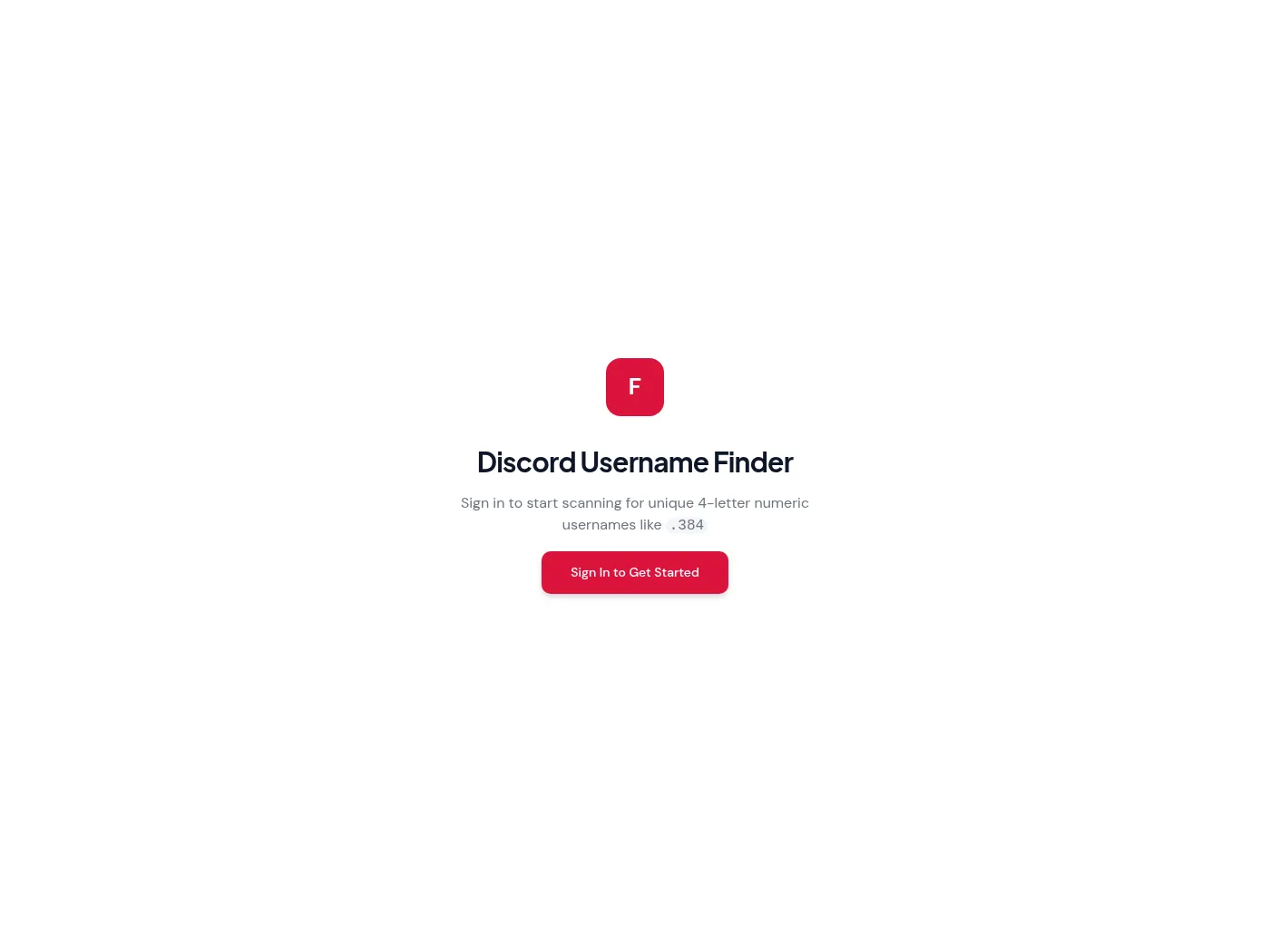 Discord 4-Letter Finder
