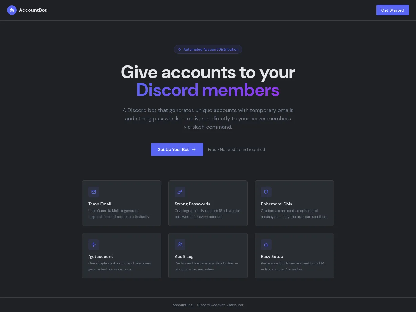 Discord Account Distributor
