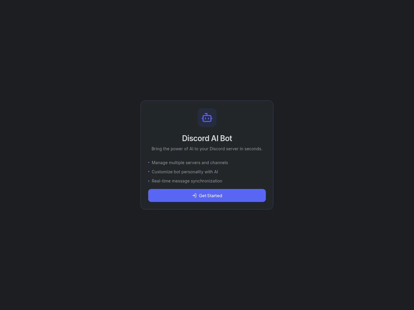 AIBot for Discord