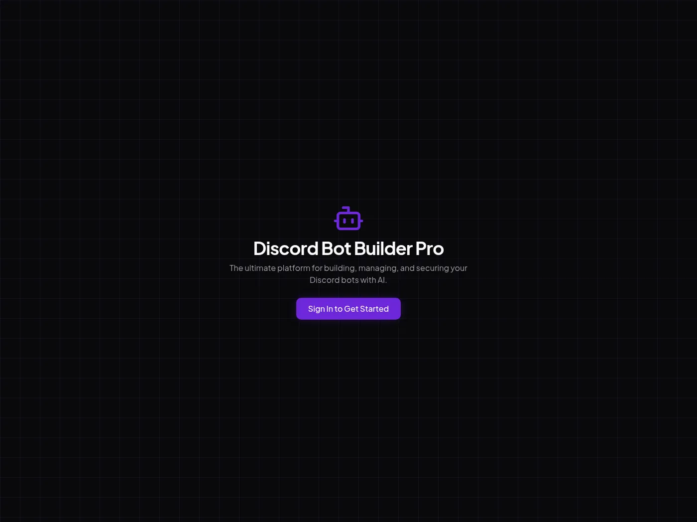 Discord Bot Builder Pro