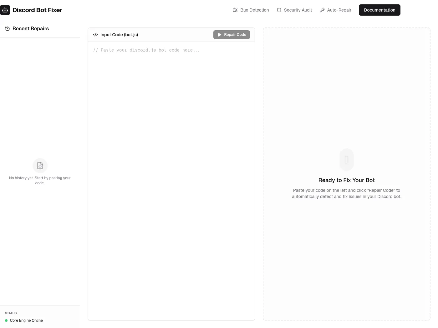 Discord Bot Fixer