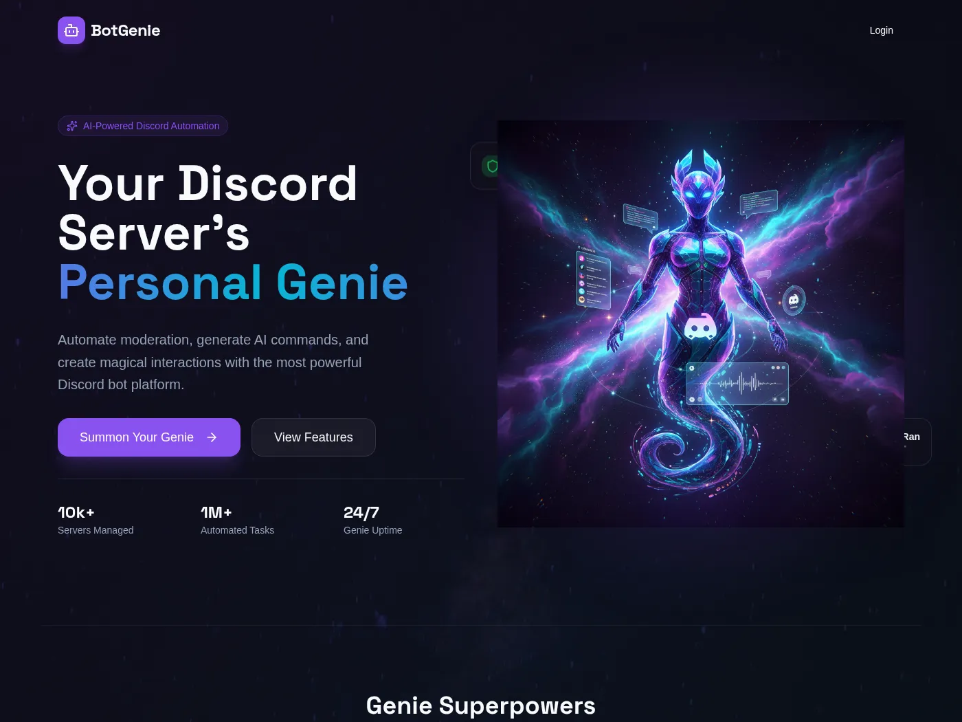 DiscordBot Genie