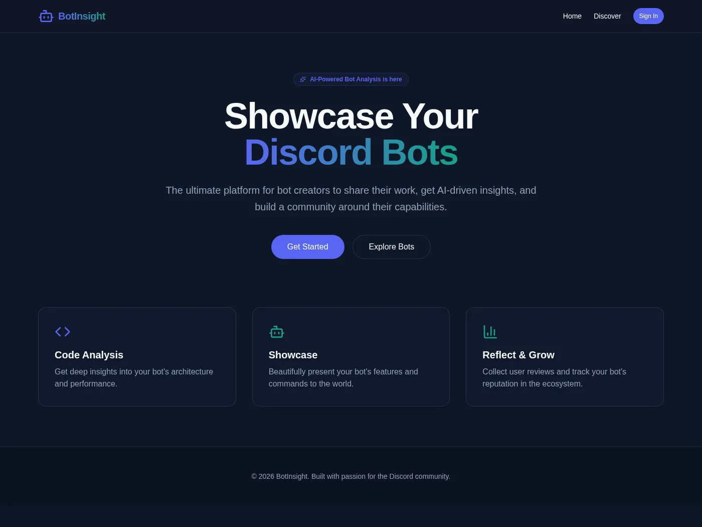 Discord Bot Insight