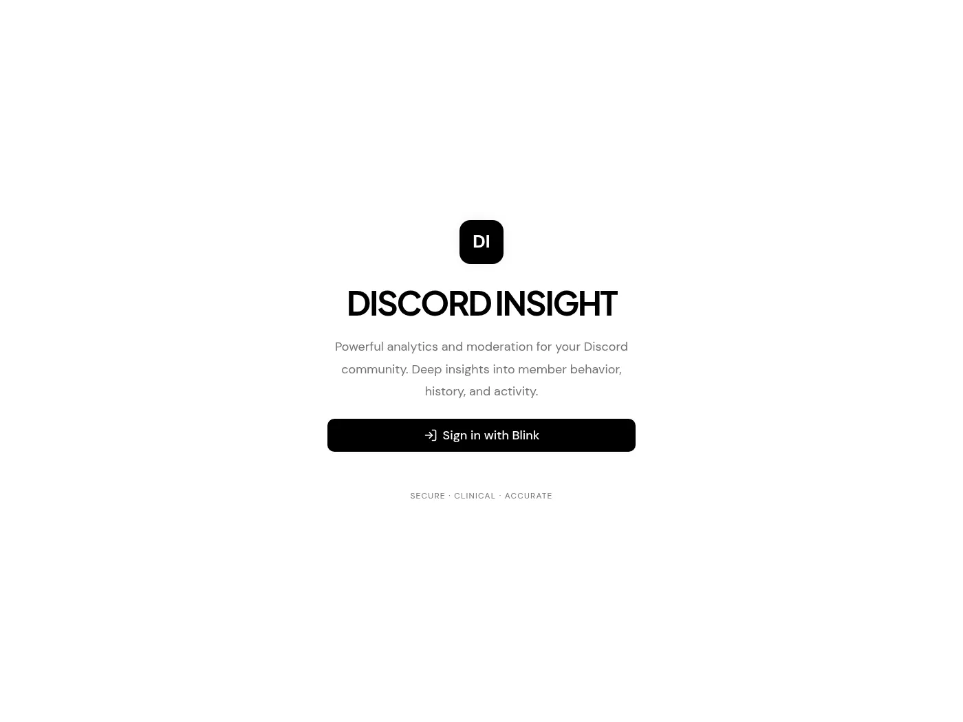 Discord Insight SaaS