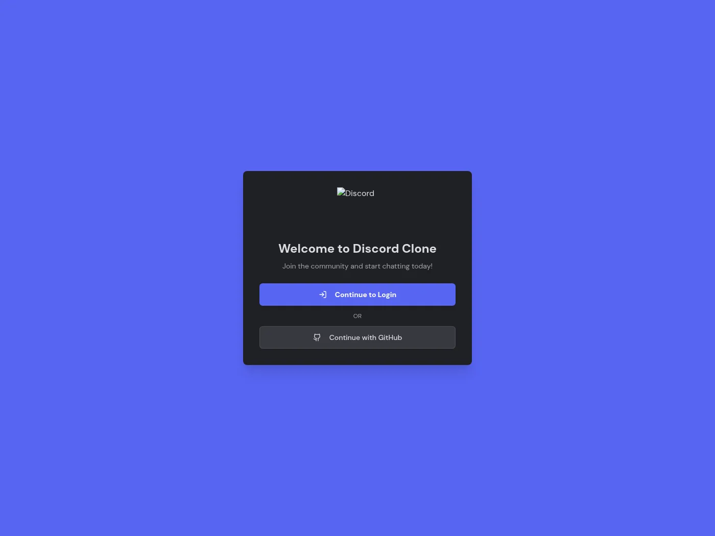 Discord Clone