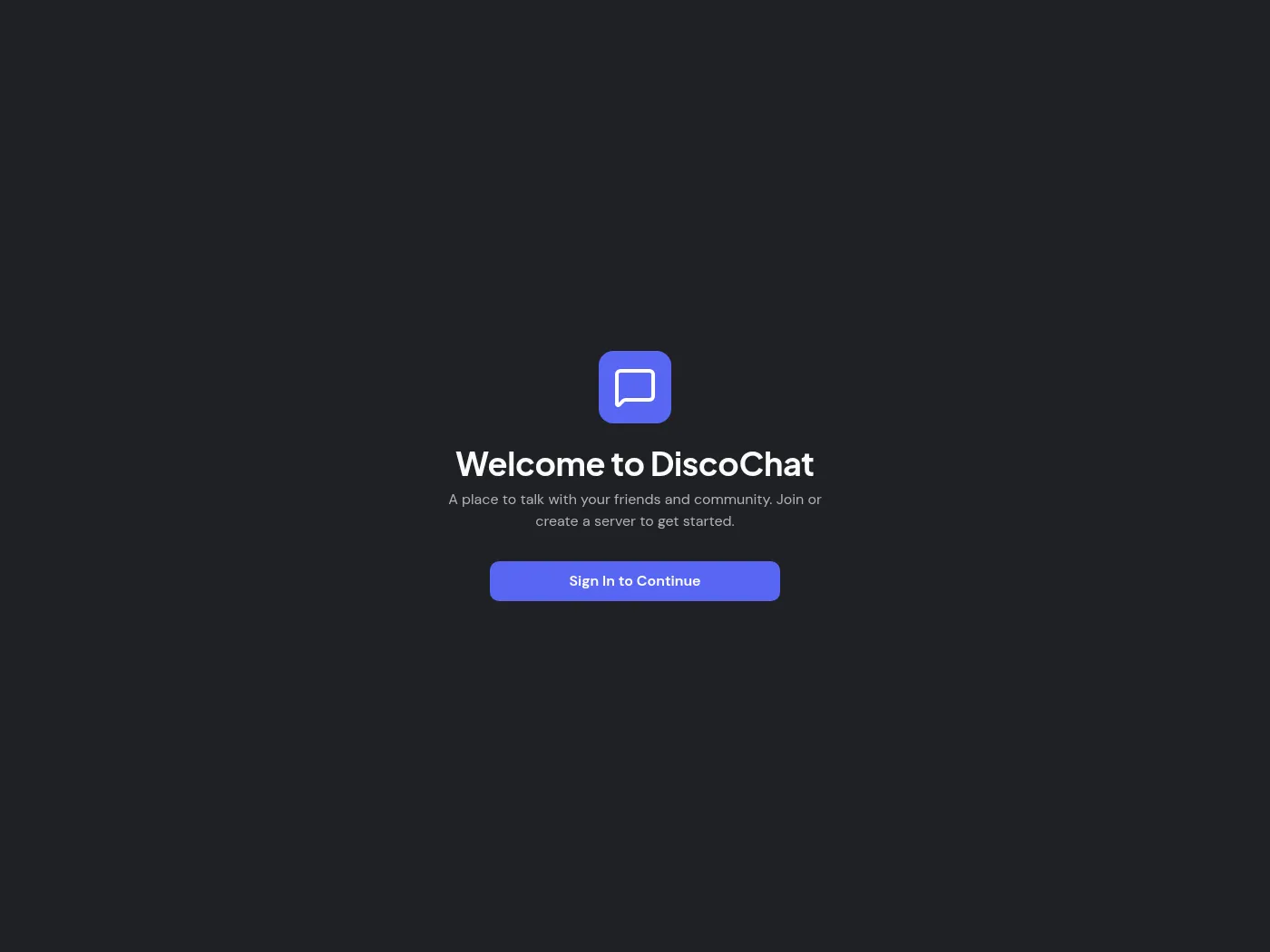 DiscoChat