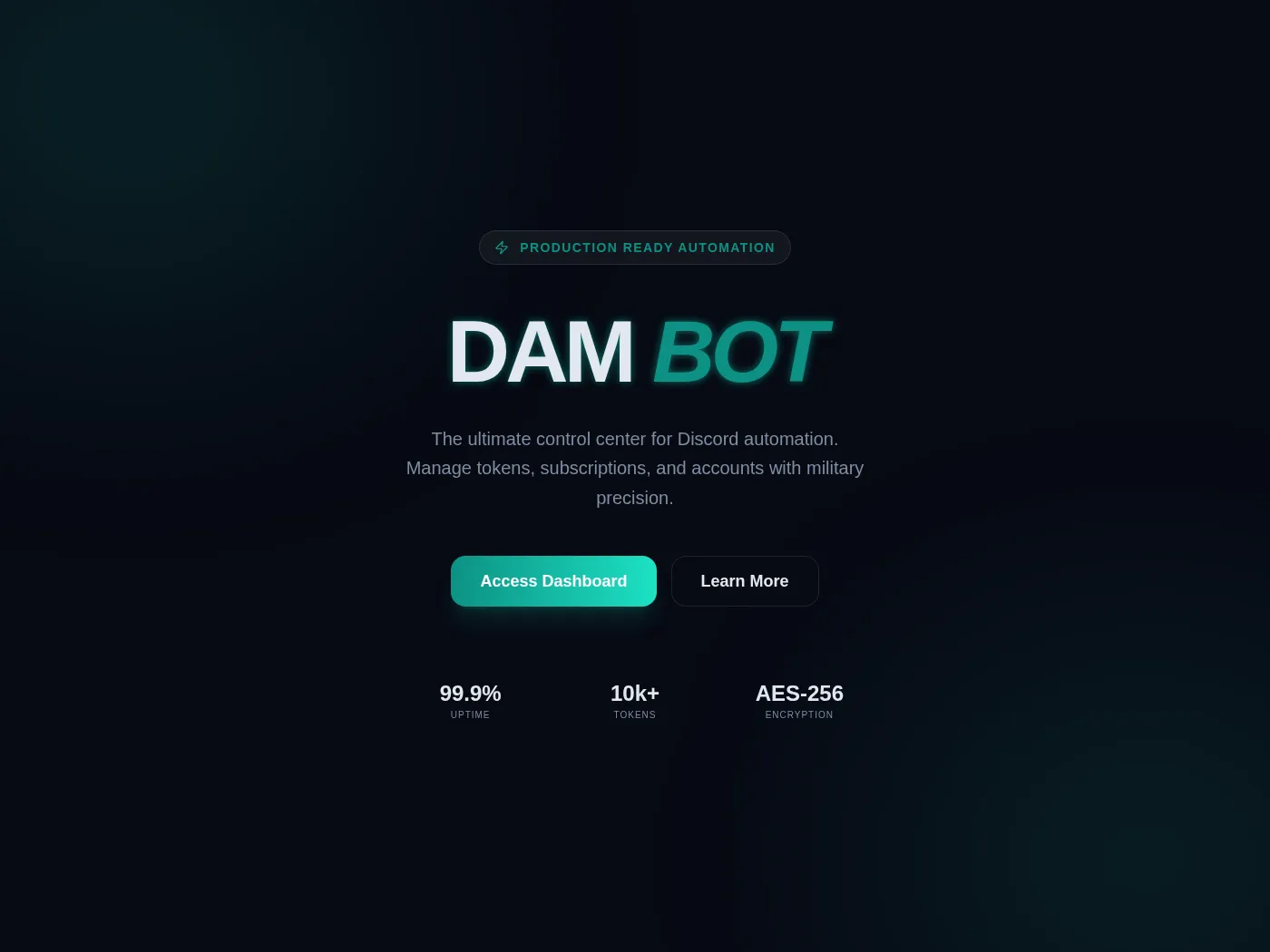 Discord Automation Master