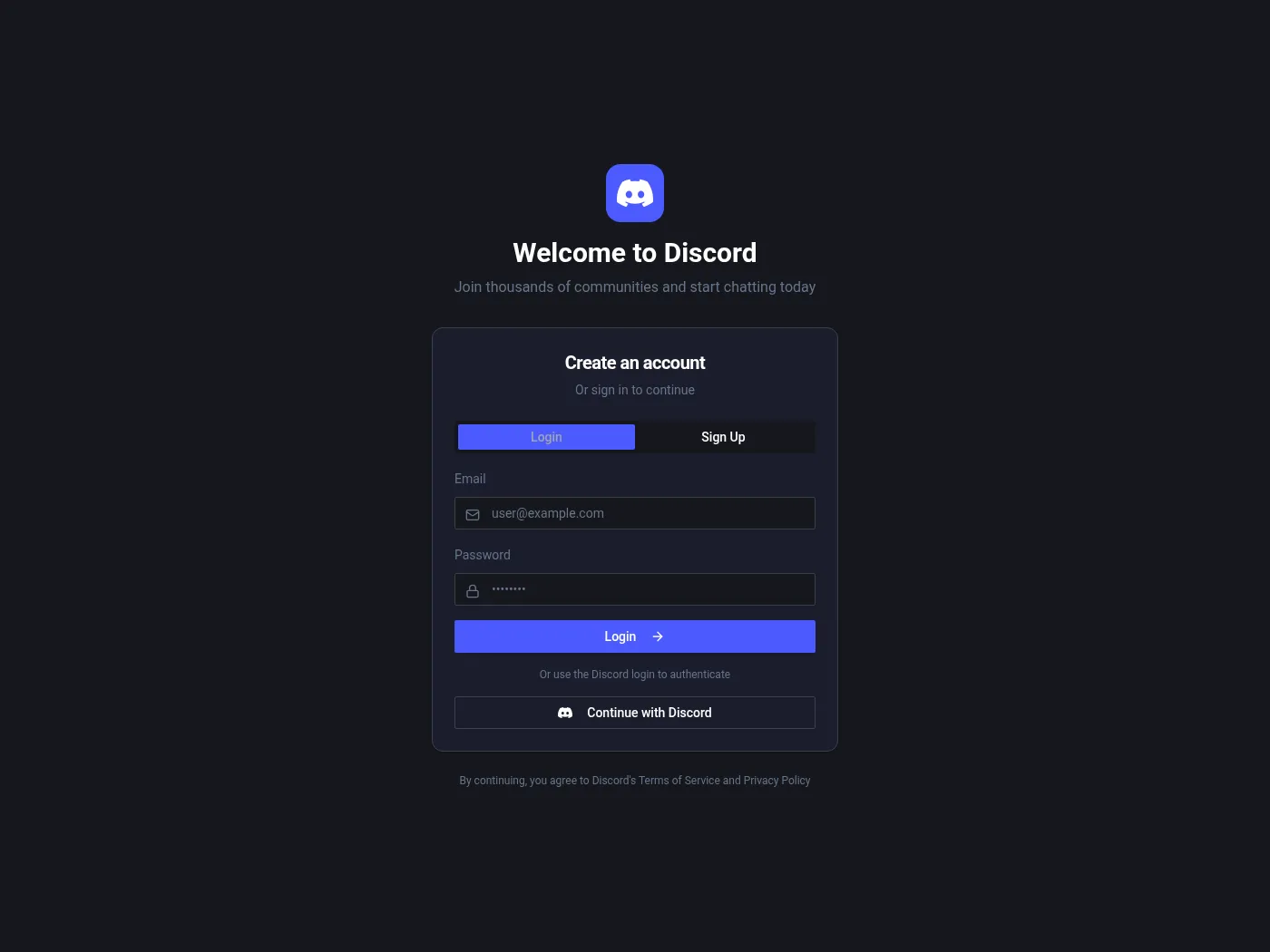 Discord Complete Clone