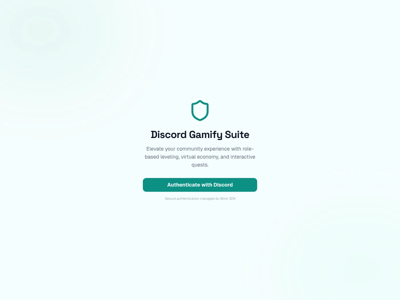 Discord Gamify Suite