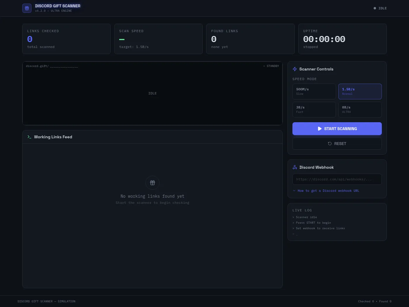 Discord Giftlink Scanner