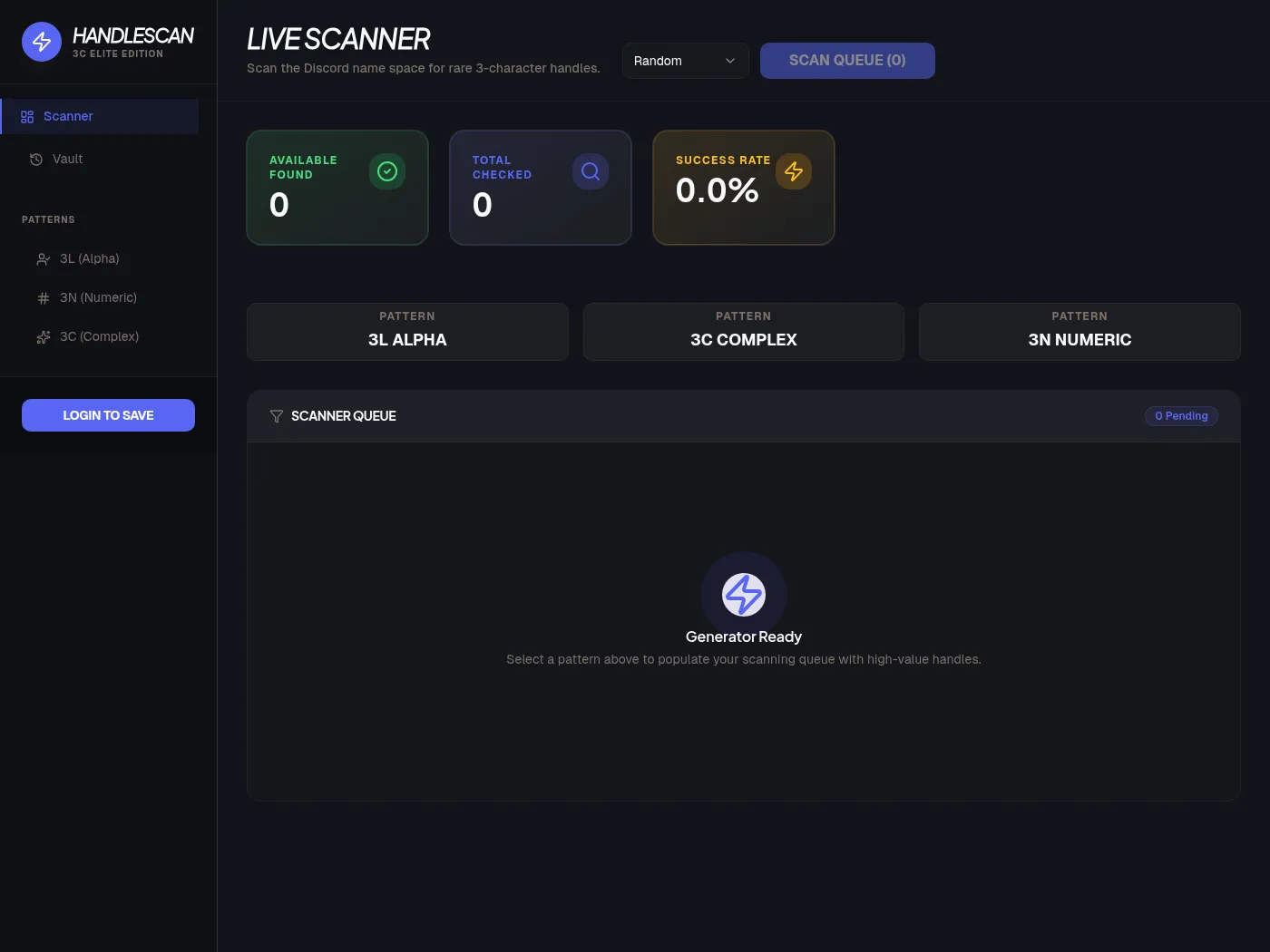 Discord Handle Checker