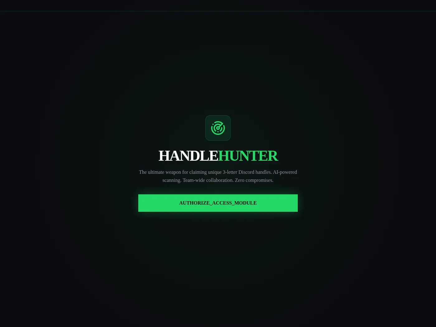Discord Handle Hunter