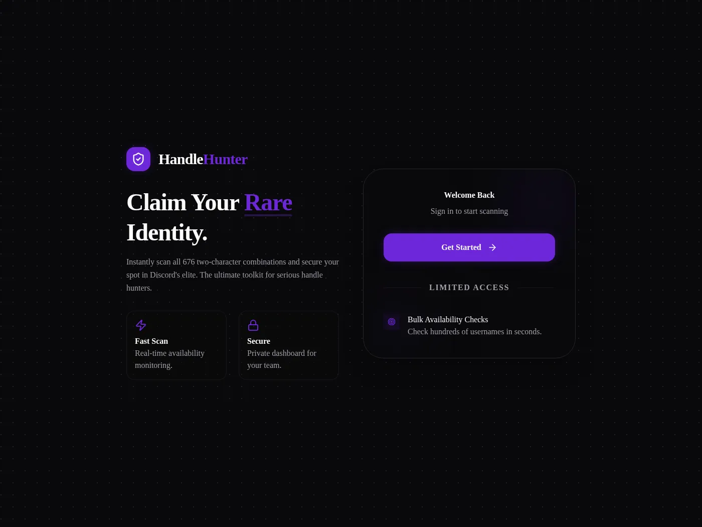 Discord Handle Hunter