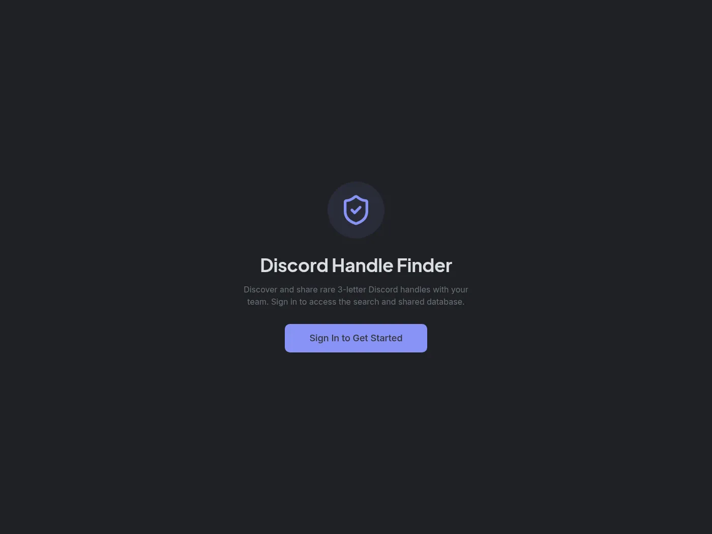 Discord Handle Finder