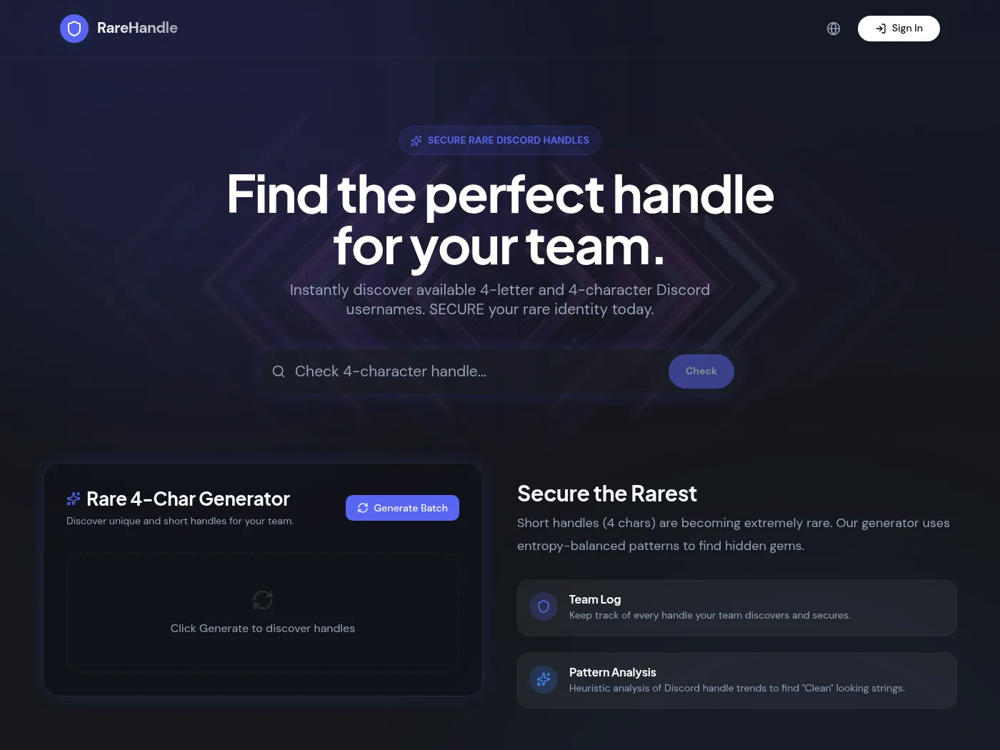 Discord Handle Checker