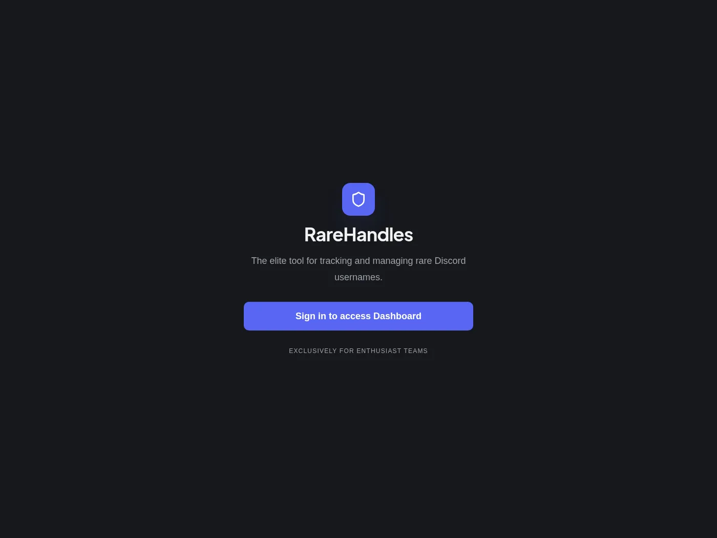 Rare Discord Handles