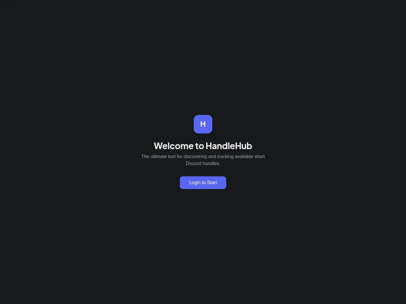Discord Short Handle Finder