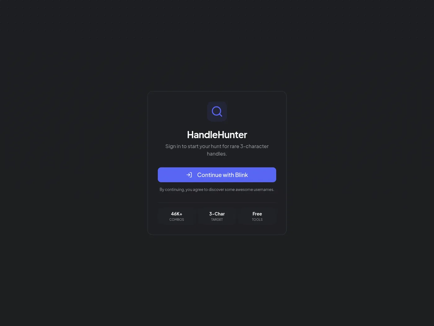 Discord Handle Finder