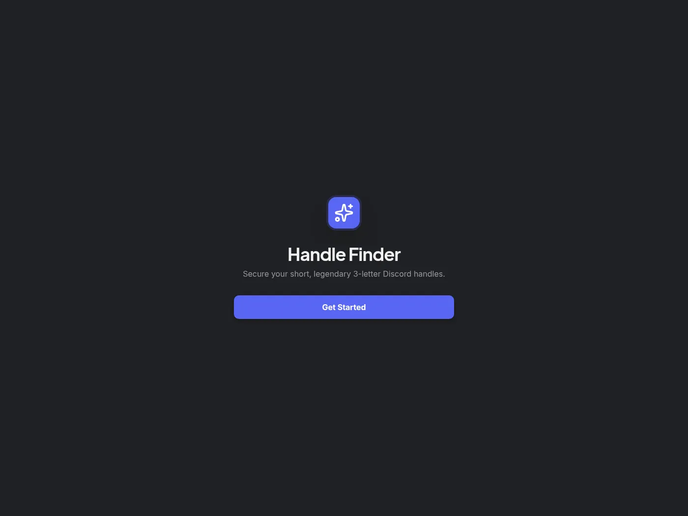 Discord 3-Letter Finder