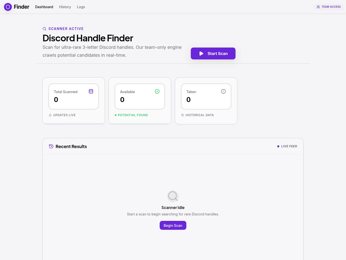 Instant Discord Handles
