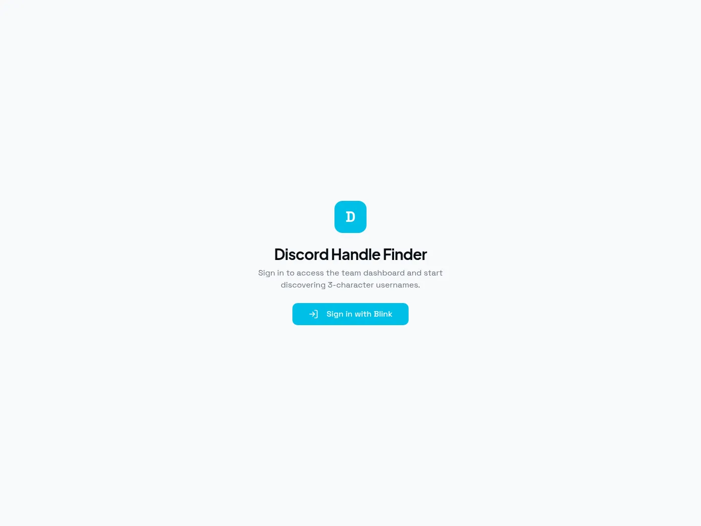 Discord Handle Finder