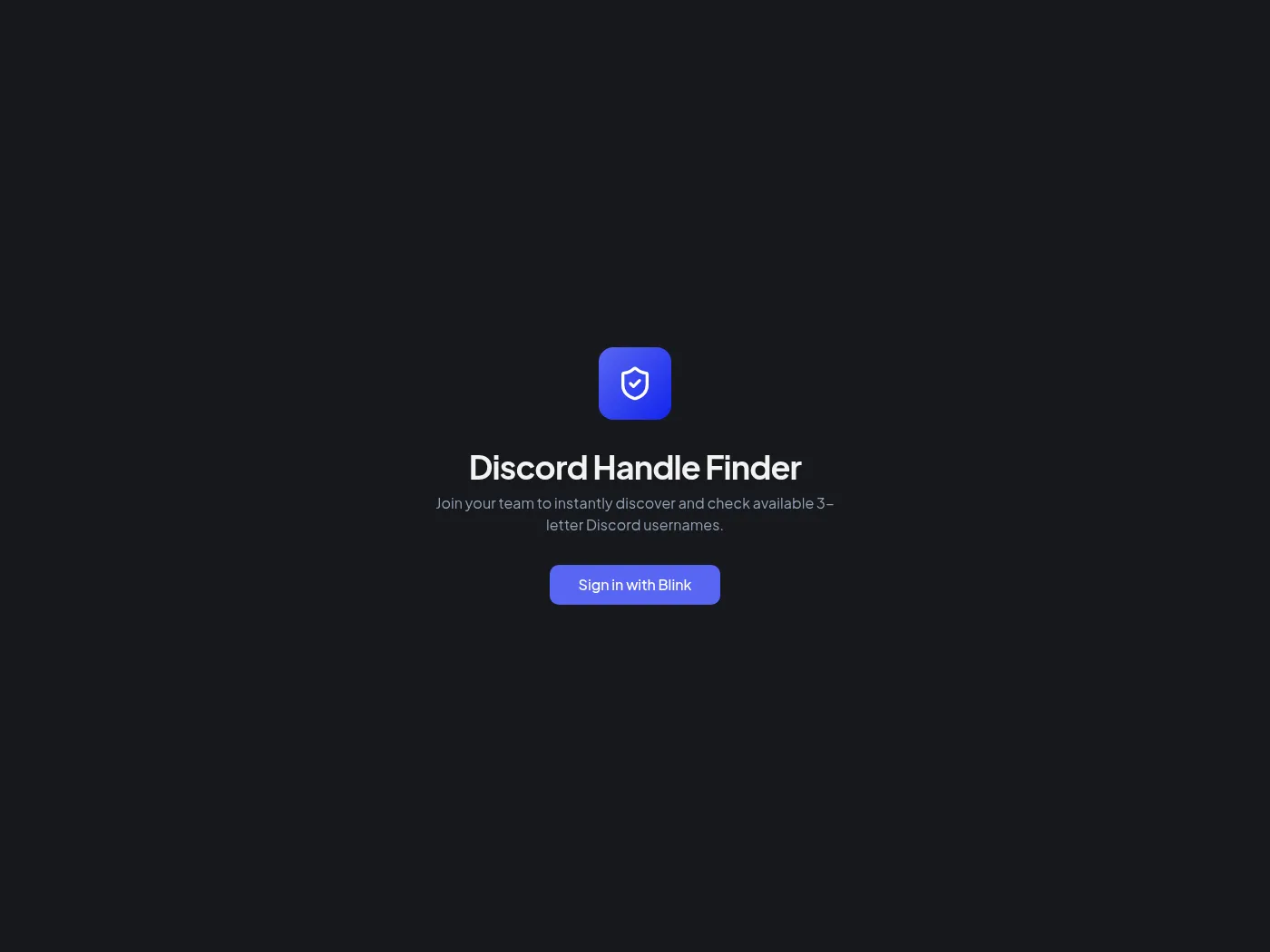 Discord Handle Finder