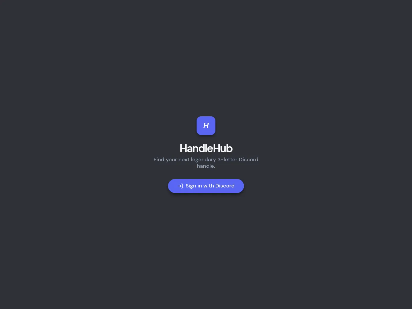 Discord Handle Finder