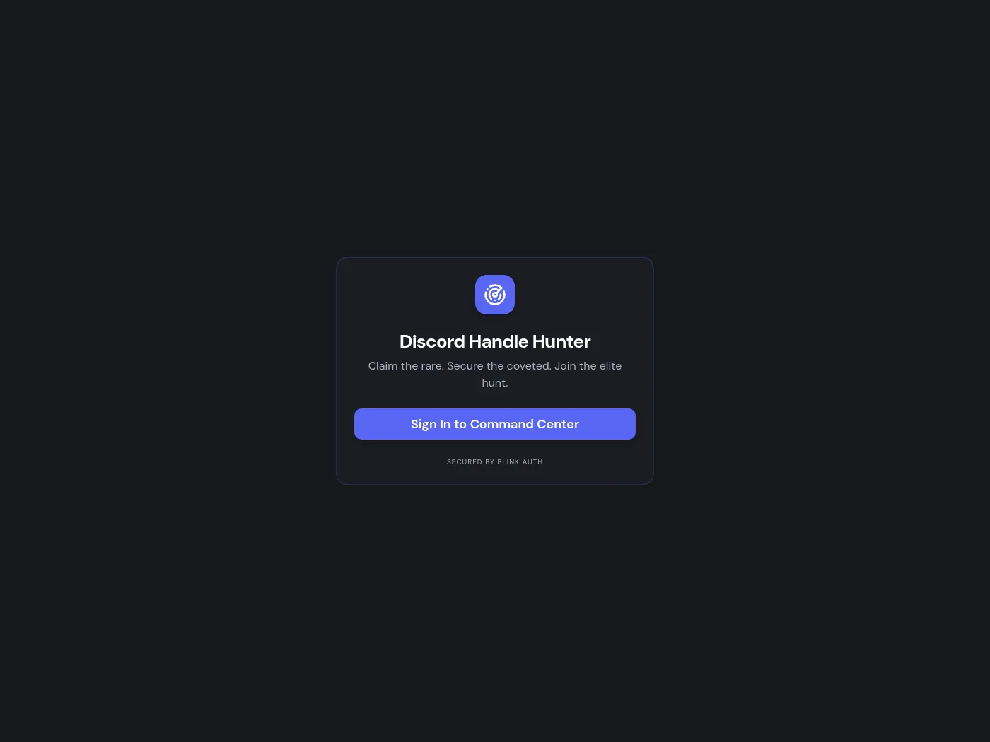 Discord Handle Hunter