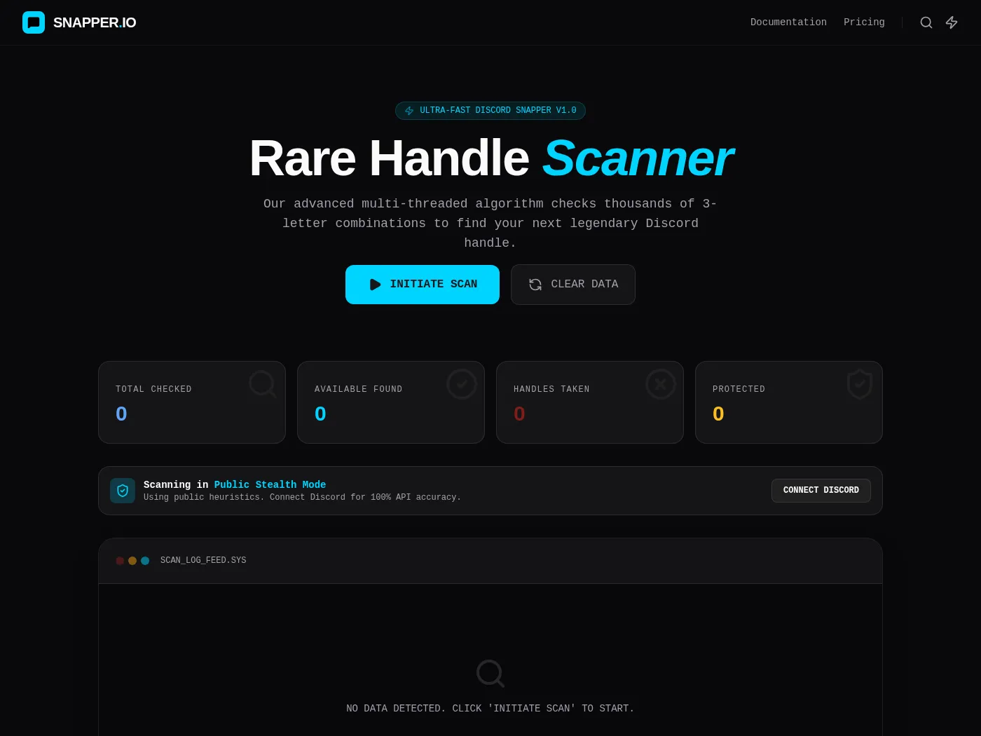 Discord Handle Snapper