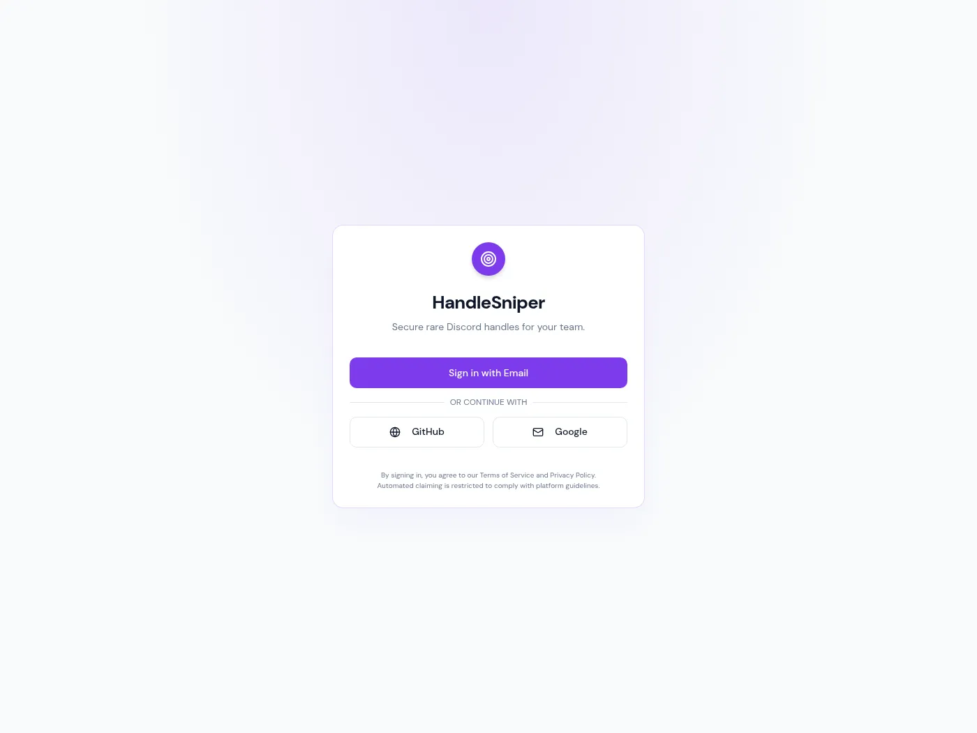Discord Handle Sniper