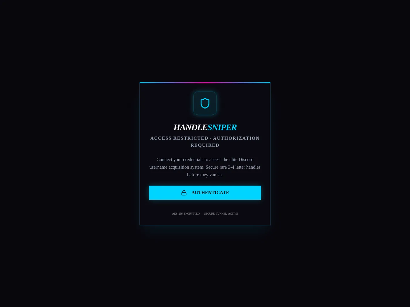 Discord Handle Sniper