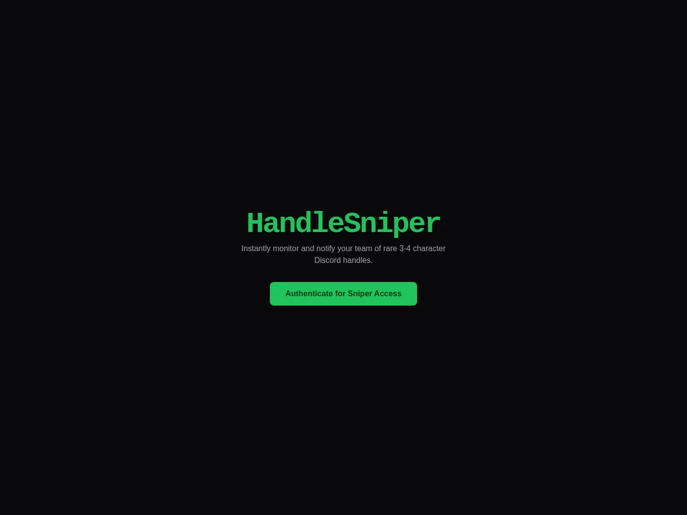 HandleSniper